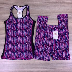 Lida | Pants & Jumpsuits | Active Wear Leggings With Matching Top ...